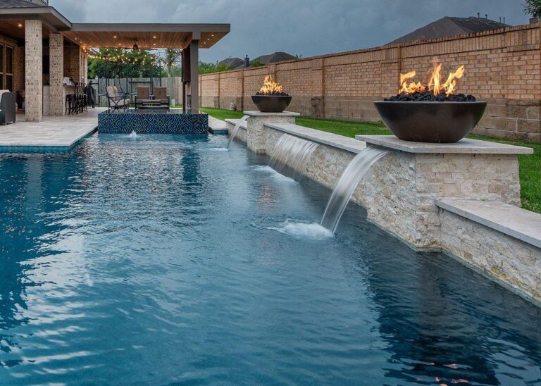 Fire & Water Features - Avree Custom Pools